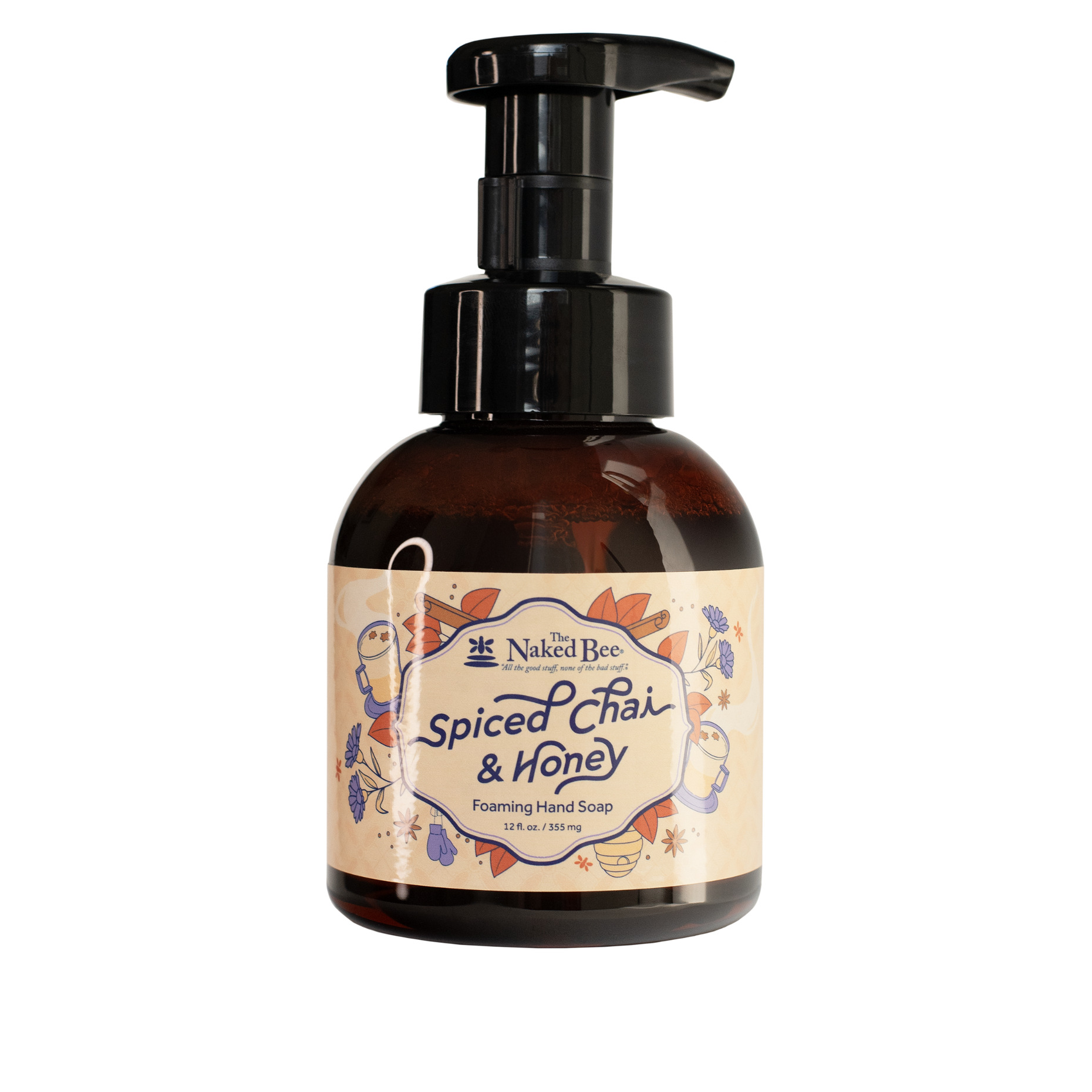 Naked Bee Spiced Chai & Honey Foaming Hand Soap – Banner's Hallmark