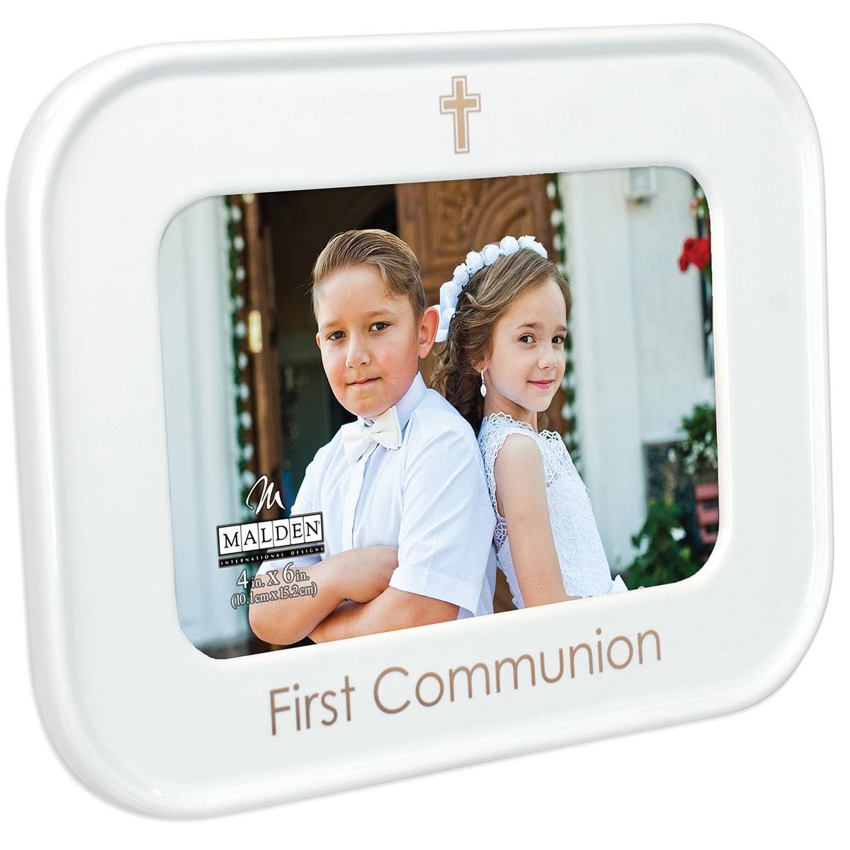 Malden International Designs 4x6 First Communion Ceramic Frame – Banner ...