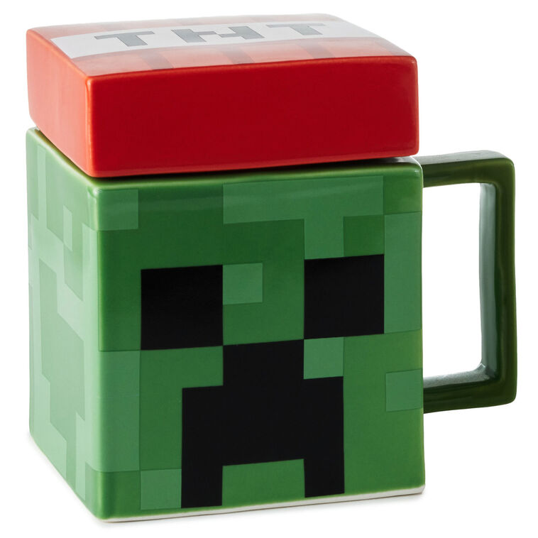 Hallmark Minecraft Creeper Mug With Sounds, 15 oz – Banner's Hallmark