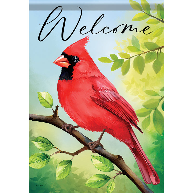 Cardinal View Garden Flag – Banner's Hallmark