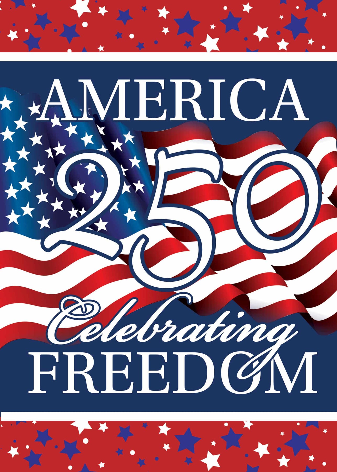 Wind Current American Freedom Garden Flag – Banner's Hallmark