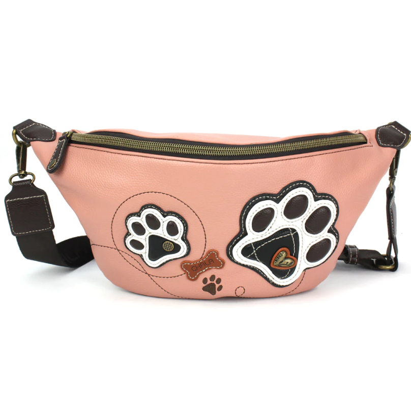 Chala Fanny Pack – Paw Dusty Pink – Banner's Hallmark