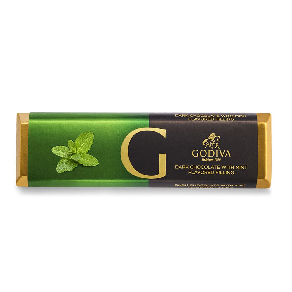 Godiva Mint Dark Chocolate Bar – Banner's Hallmark