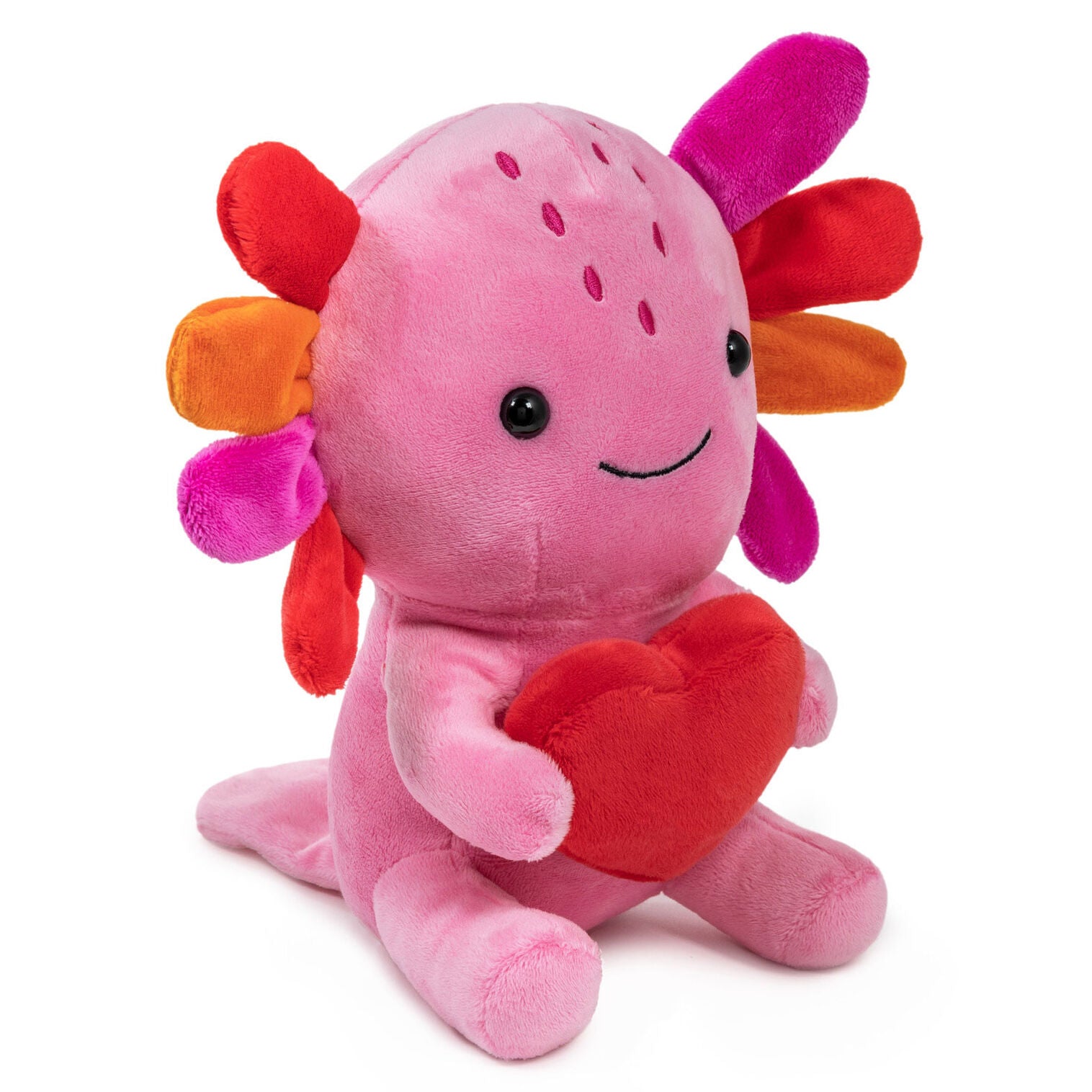 Axolotl With Heart Plush, 7.75" – Banner's Hallmark