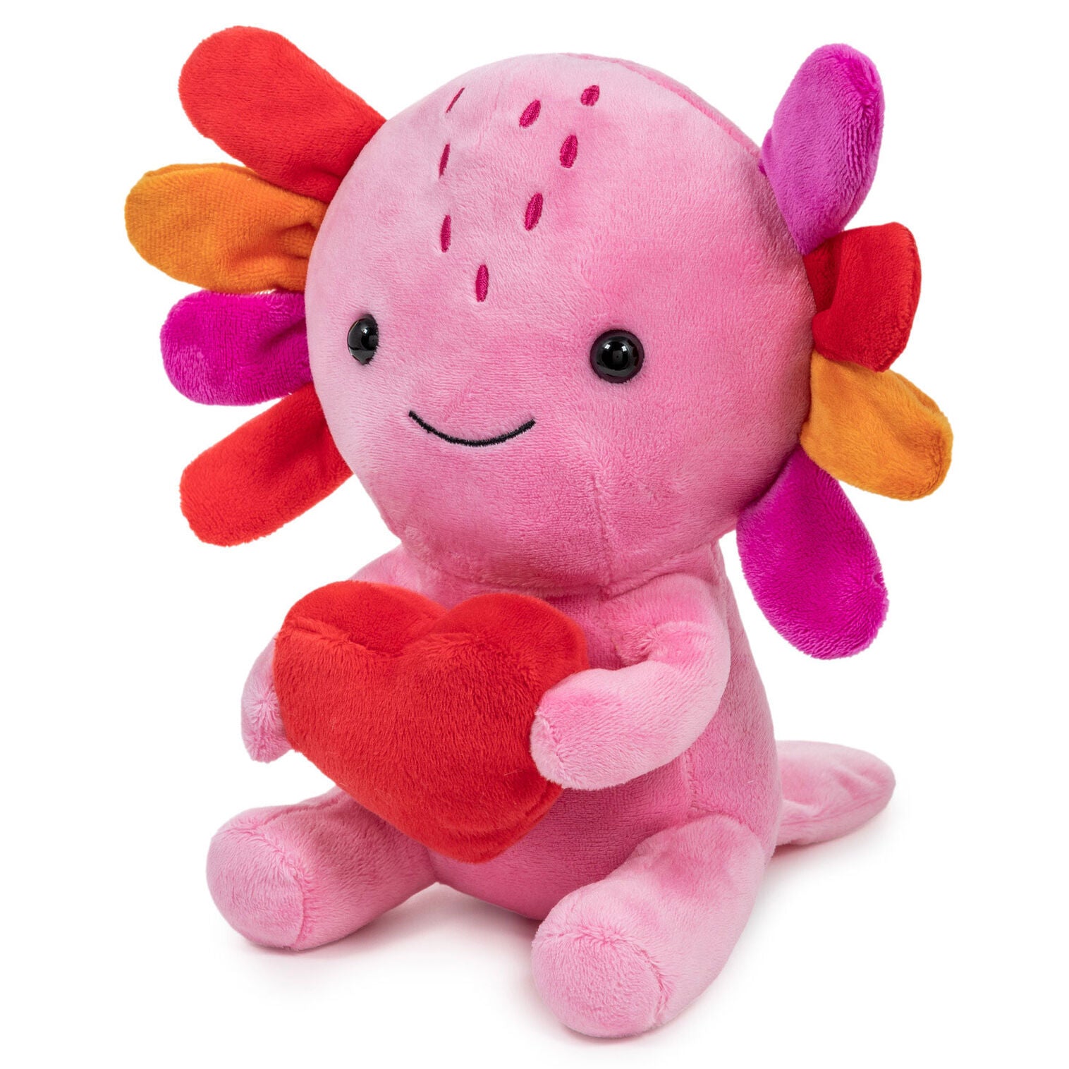 Axolotl With Heart Plush, 7.75" – Banner's Hallmark
