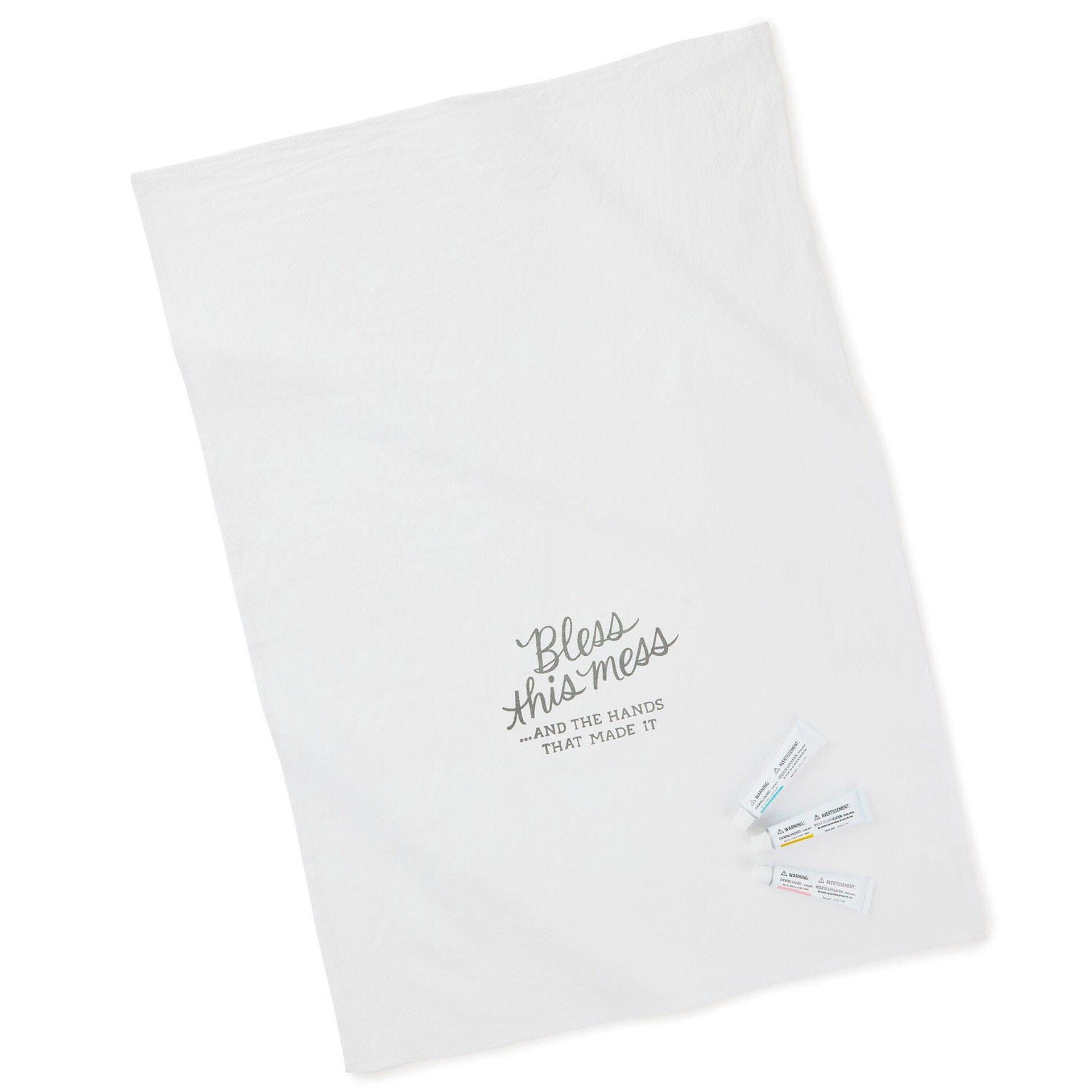 Hallmark Bless This Mess Tea Towel Handprint Kit – Banner's Hallmark