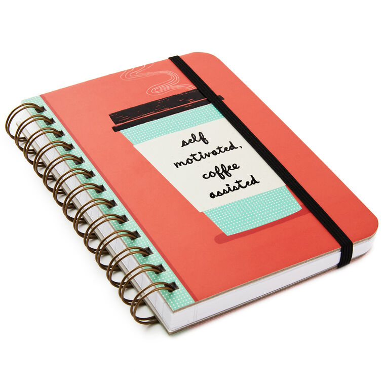 Hallmark Coffee Assisted Spiral Notebook – Banner's Hallmark