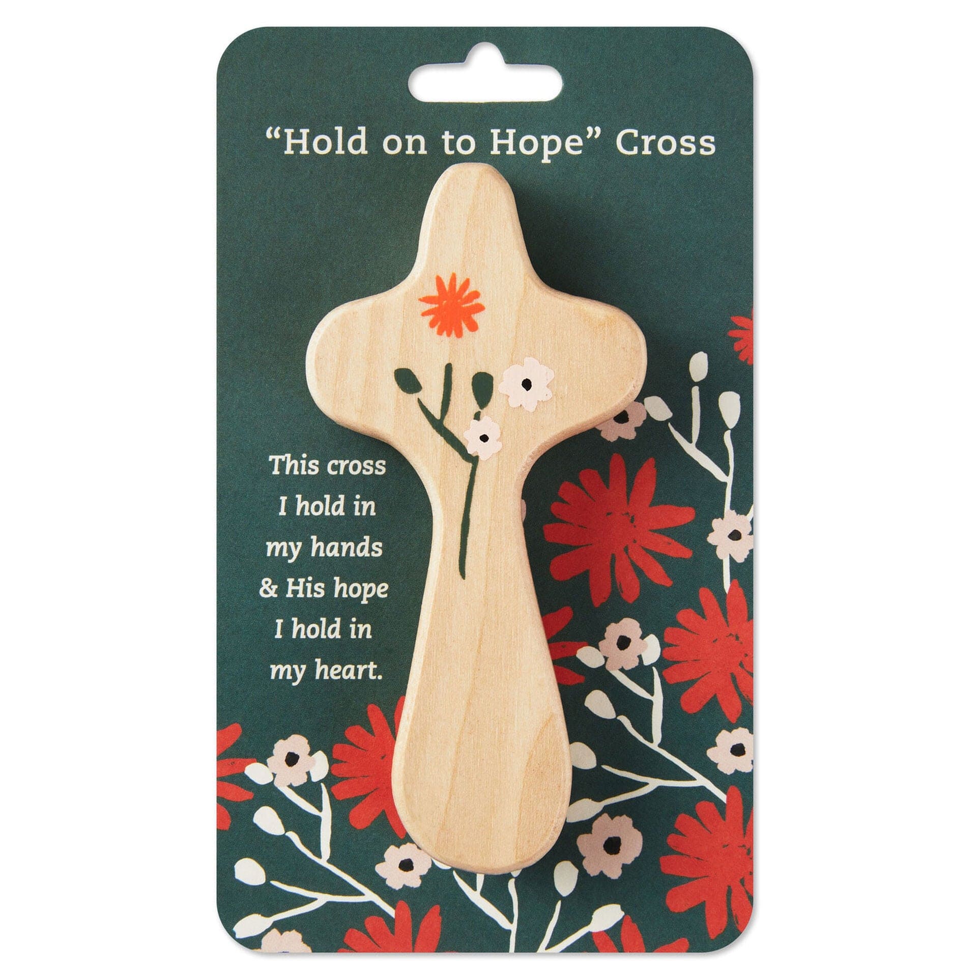 Hallmark Hold On To Hope Comfort Cross – Banner's Hallmark