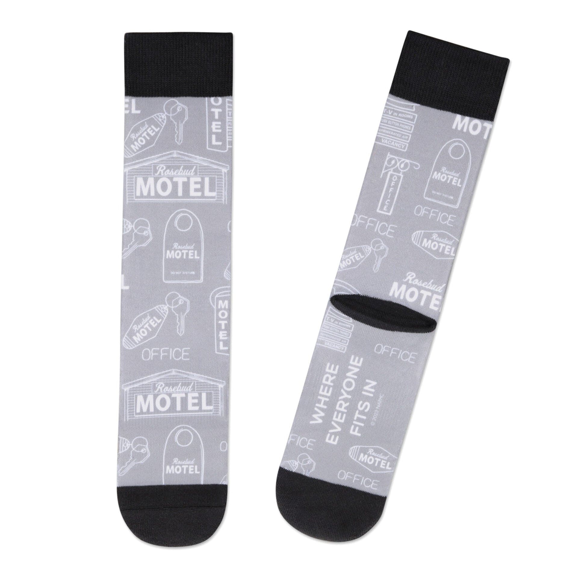 Hallmark Schitt’s Creek Rosebud Motel Crew Socks – Banner's Hallmark