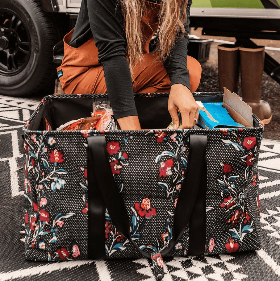 ReActive Large Car Tote Perennials Noir Dot Banner s Hallmark