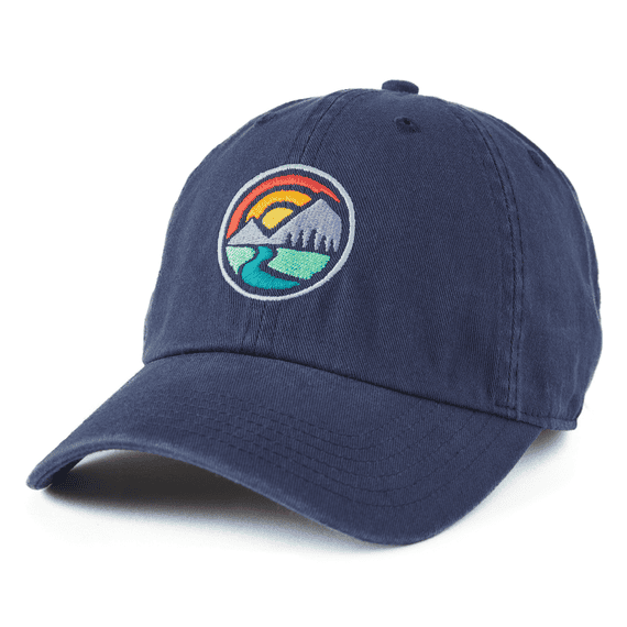 Life is Good Sunset Breathe Circle Chill Cap – Banner's Hallmark