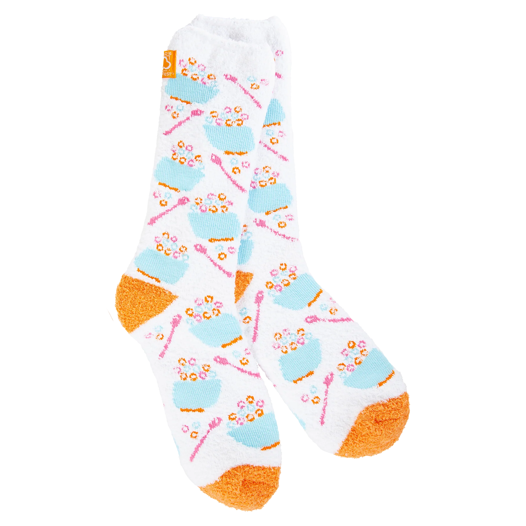 Worlds Softest Breakfast Crew Socks - Cereal – Banner's Hallmark
