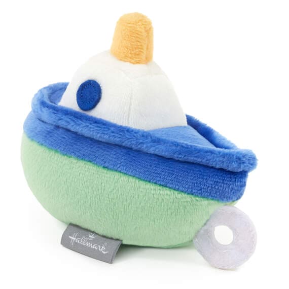 Hallmark Zip-Along Tugboat Plush Toy – Banner's Hallmark