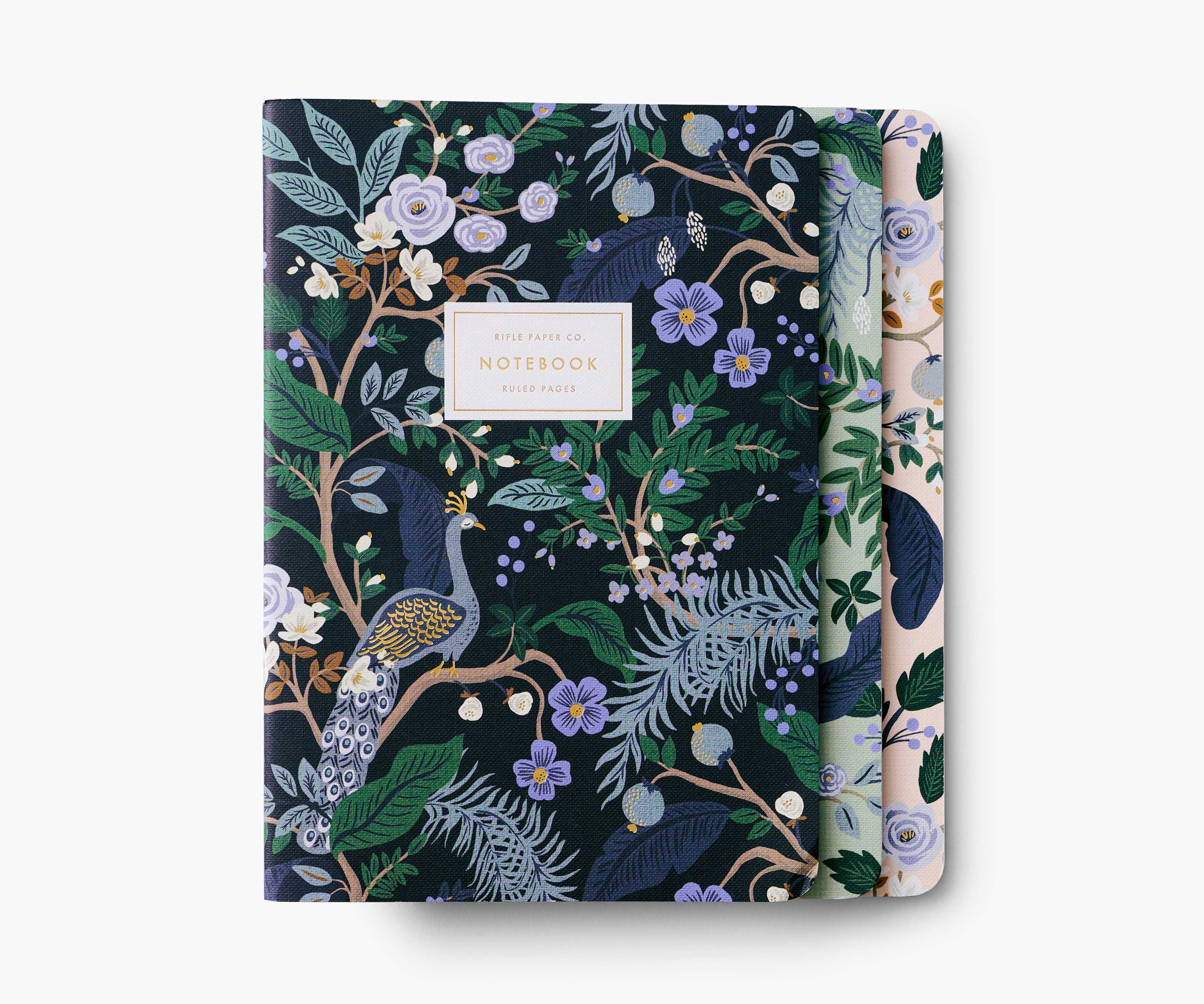 Stitched Notebook Set - Peacock – Banner's Hallmark