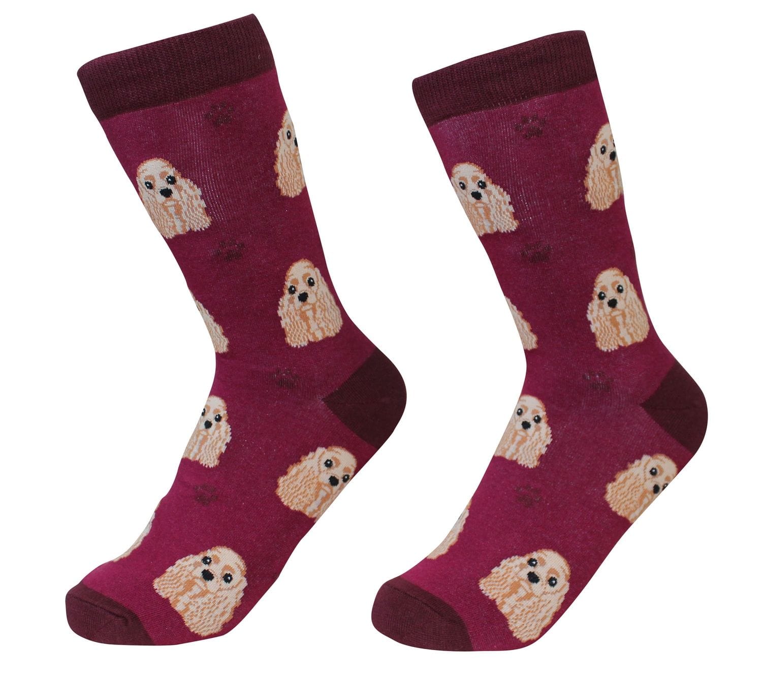 E&S Pets Cocker Spaniel Socks – Soft Cotton, Unisex – Banner's Hallmark
